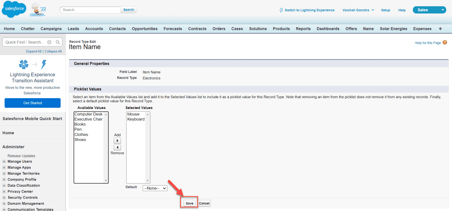 Record Types in Salesforce - SalesForce FAQs
