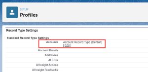 Record Types in Salesforce