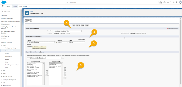 How to create list view in Permission Set Salesforce [Lightning and ...