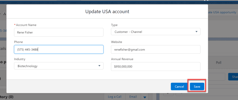 How to Update Records using Quick Action in Salesforce