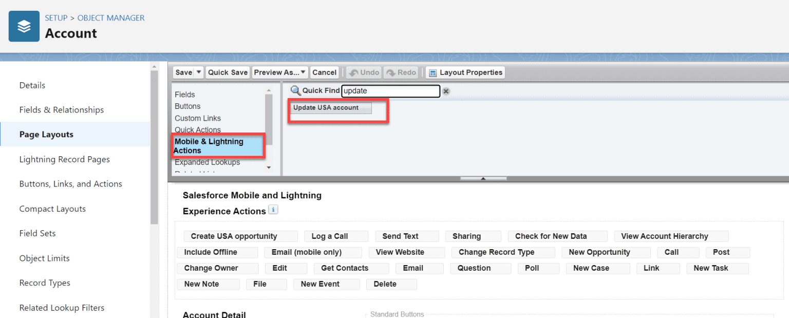 How to Update Records using Quick Action in Salesforce