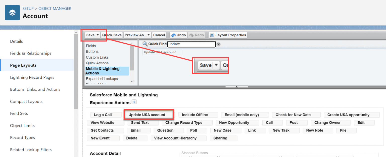 How to Update Records using Quick Action in Salesforce