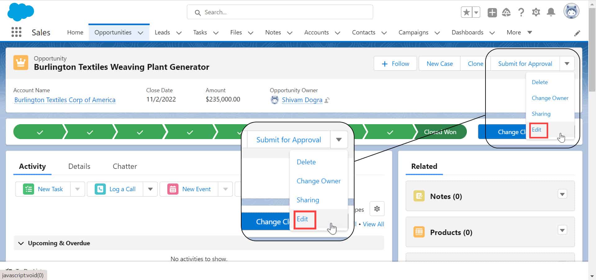 Edit Button not visible on Salesforce Lightning Page - SalesForce FAQs