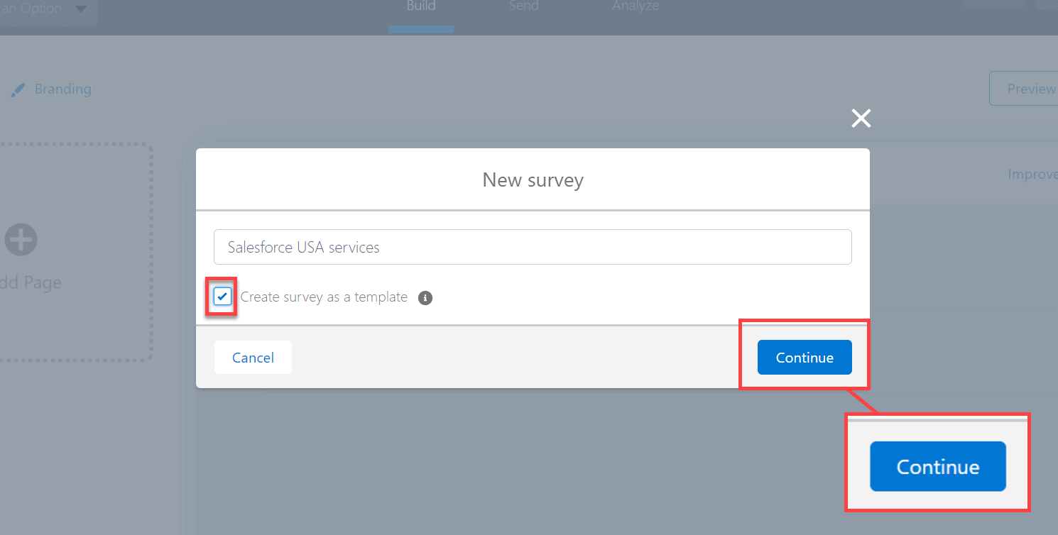 Salesforce Survey