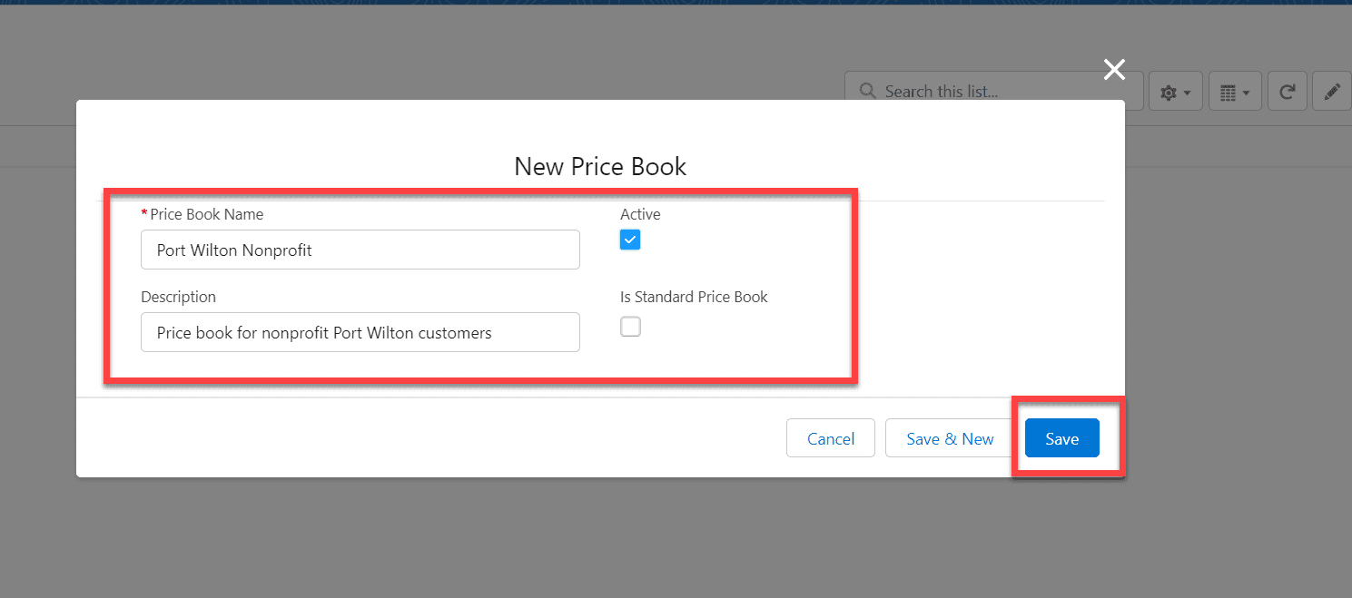 How to Create Custom Price Book in Salesforce
