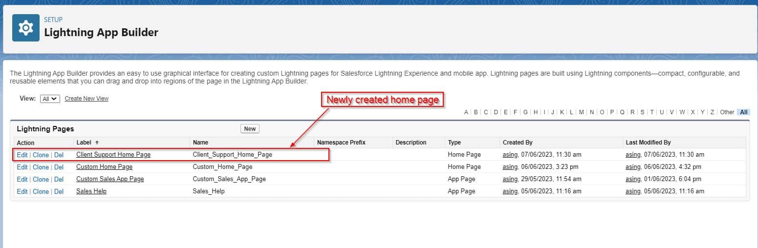 How to create a Custom Home Page in Salesforce Lightning - SalesForce FAQs