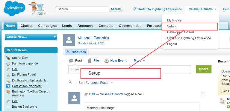 Salesforce Text Area Field