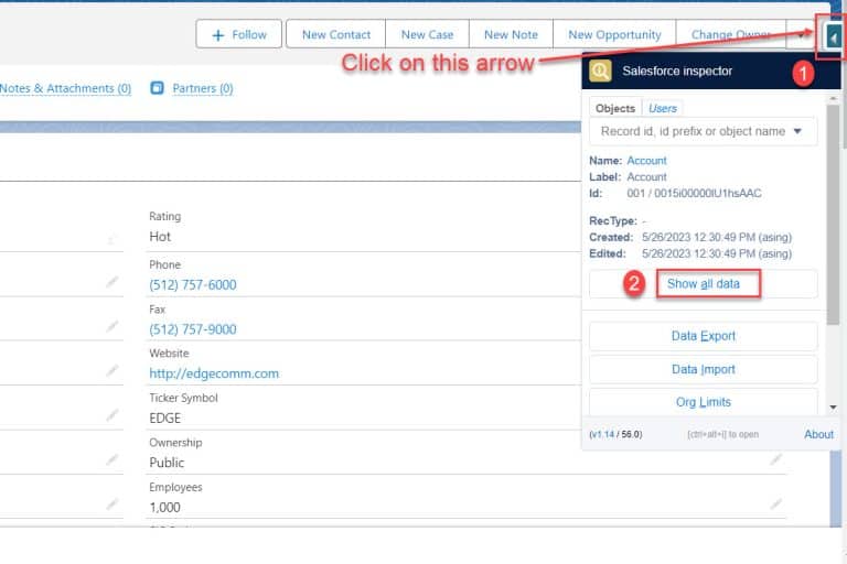Install and Use Salesforce Inspector For Your Org