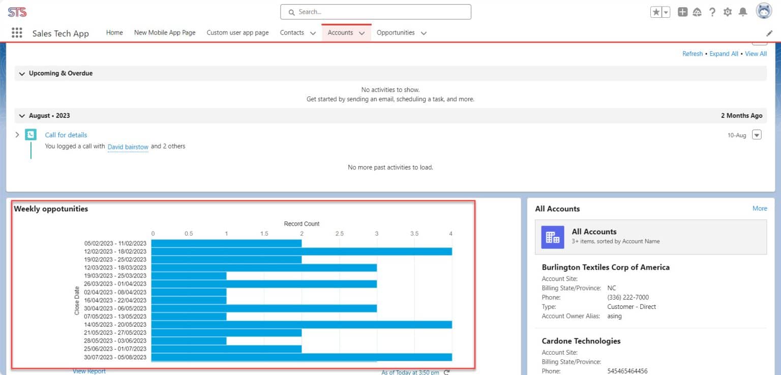 How to Embed Report Chart to Salesforce Record page - SalesForce FAQs