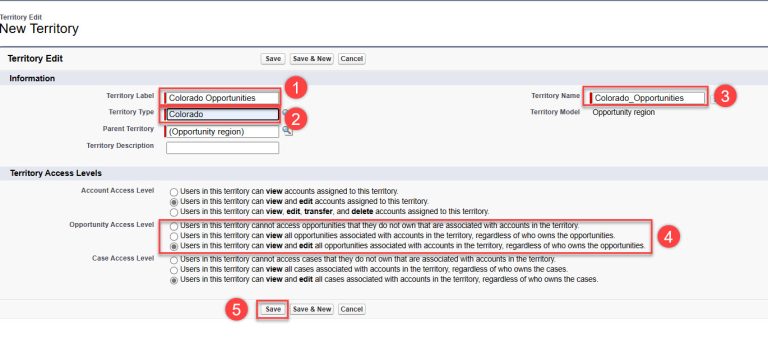 Manage Territories and Territory Models for Opportunities in Salesforce ...