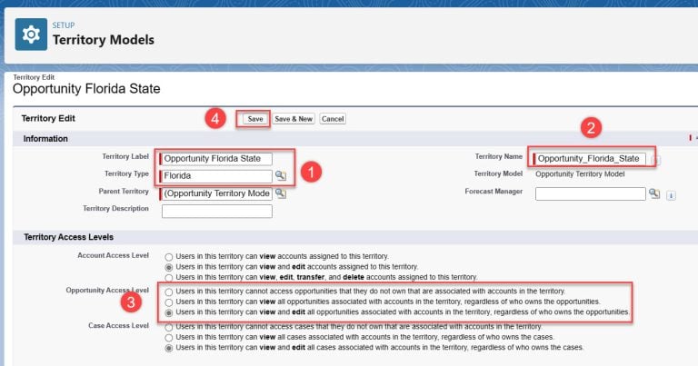 Manage Territories and Territory Models for Opportunities in Salesforce ...