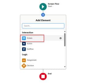 Screen Flow in Salesforce