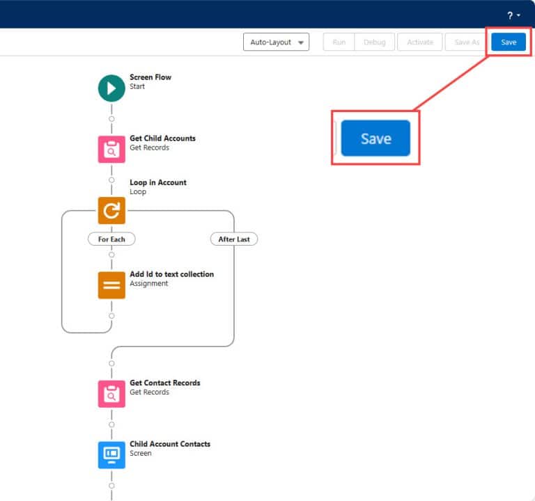 Display Child Account Contacts Using a Salesforce Screen Flow ...