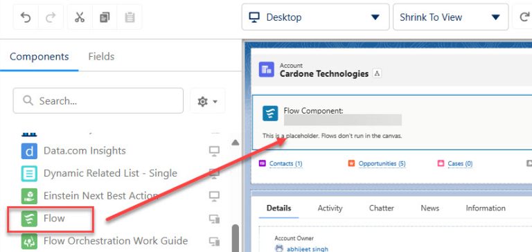 Display Child Account Contacts Using a Salesforce Screen Flow