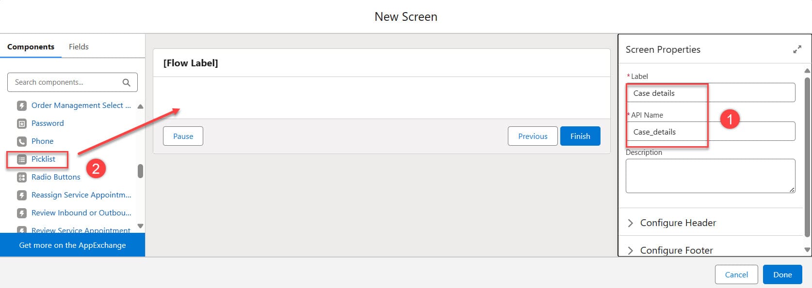 How to Create a Case Related to an Account using Flow in Salesforce ...