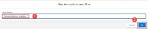 How to Pause and Resume a Screen Flow in Salesforce - SalesForce FAQs