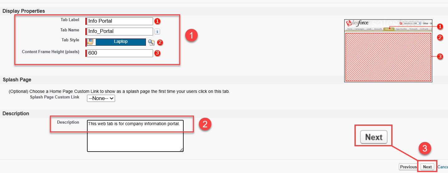 How to Create Web Tabs in Salesforce - SalesForce FAQs