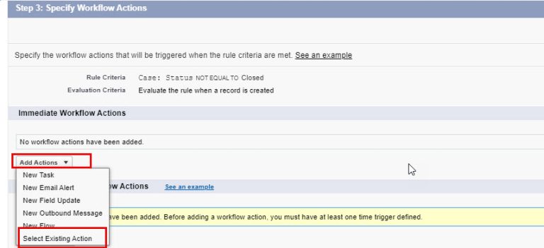 How to Create An Email Alert in Salesforce