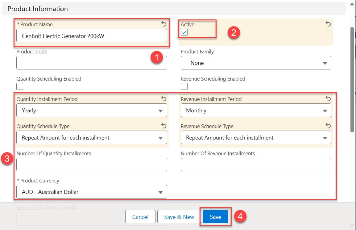 How to Create Products in Salesforce