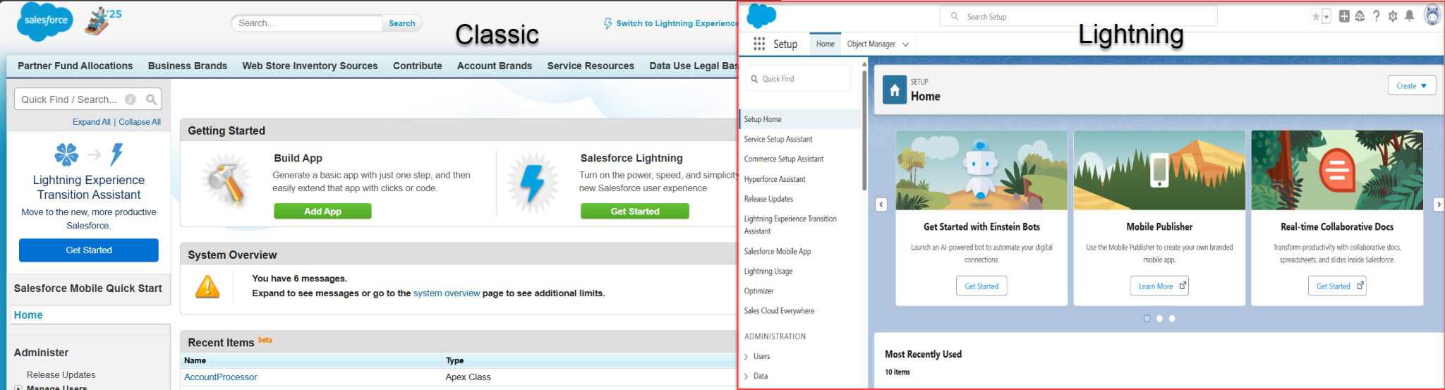 Difference Between Salesforce and Salesforce Lightning: Key Updates ...