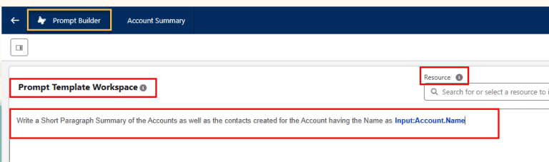 Field Generation Prompt Template in Salesforce Agentforce - SalesForce FAQs
