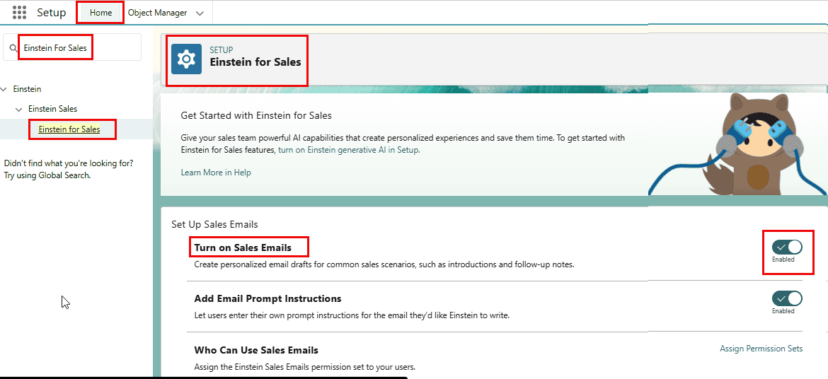 Build Sales Email Prompt Template in Salesforce Agentforce