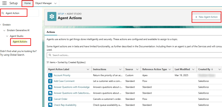 Create Custom Action Using Flow For Agentforce in Salesforce