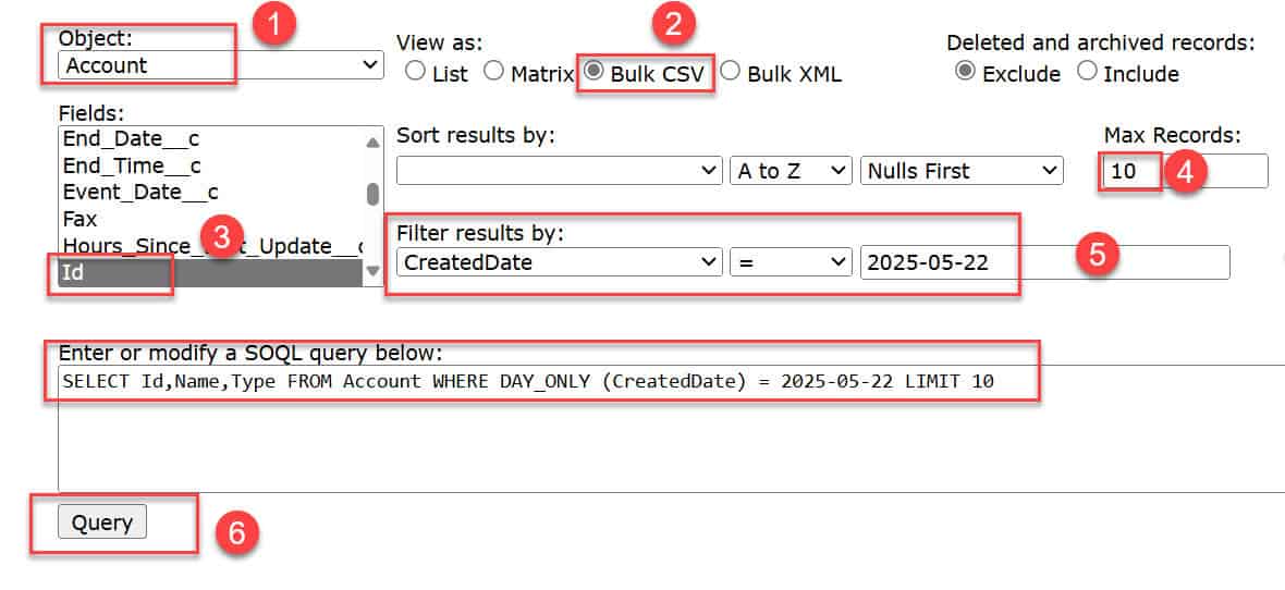 Mass Data Operations Using Salesforce Workbench