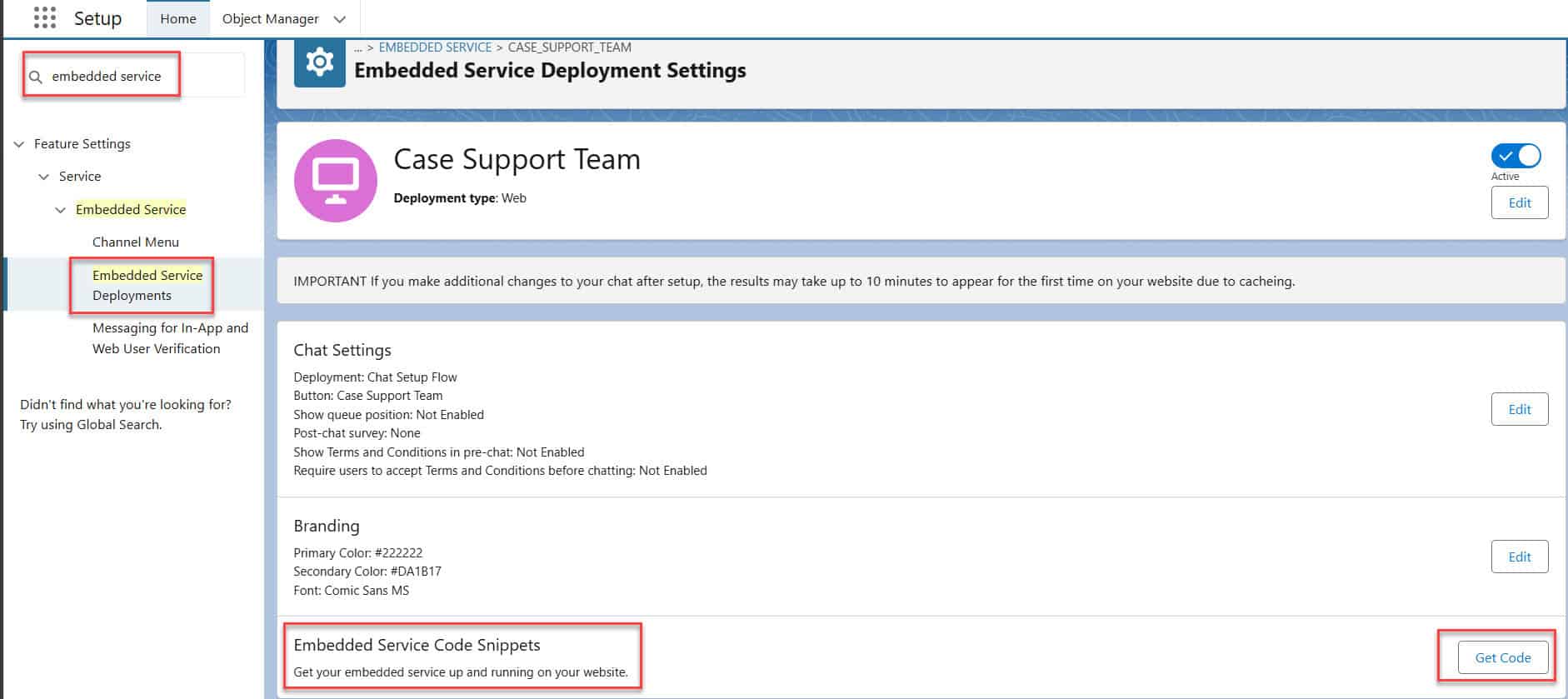 Set Up Web Chat in Salesforce Omni-Channel