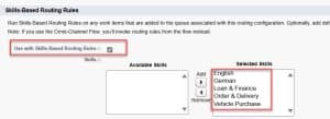Setup Skill Based Routing in Salesforce Omni Channel