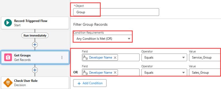 Salesforce Flow: Add Users to Public Group Without Code