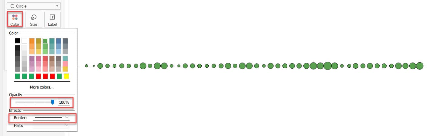 How to Create Circle Timeline Chart in Tableau