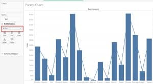 Create Pareto Chart in Tableau