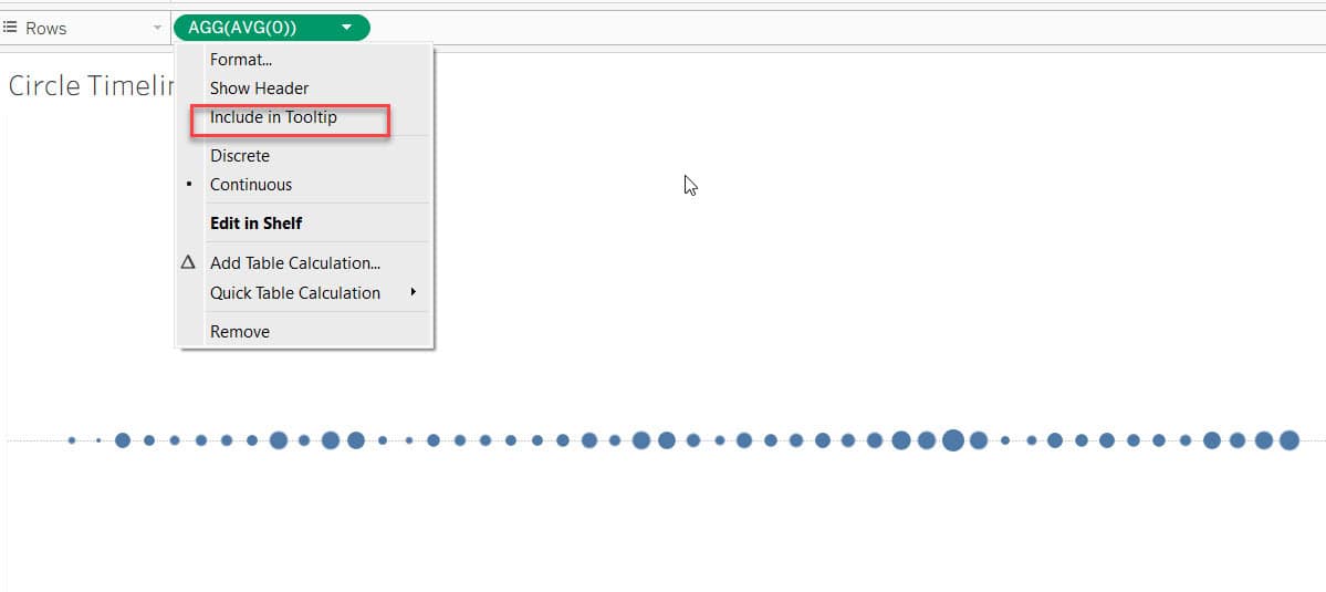 How to Create Circle Timeline Chart in Tableau