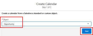 Create a Custom Calendar in Salesforce