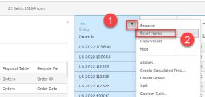 How to Rename Columns in Tableau