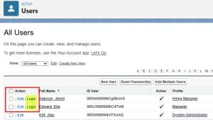 Salesforce Administrator Login as User: Add a Login Button : Bijay Kumar