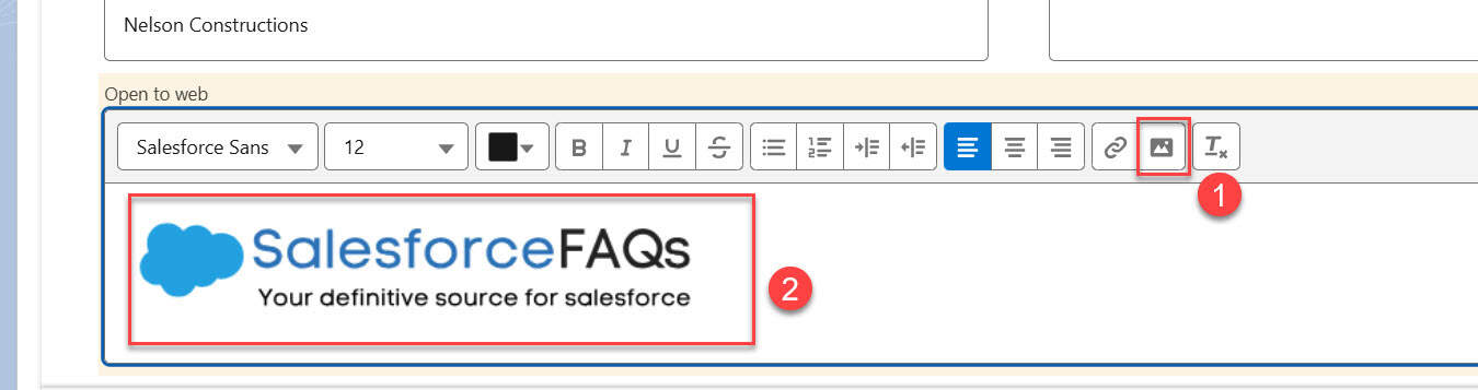 How to Create Clickable Image in Salesforce