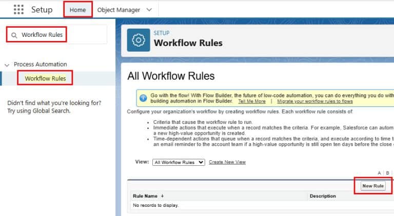 Create Time-Dependent Actions in Salesforce Workflow Rules