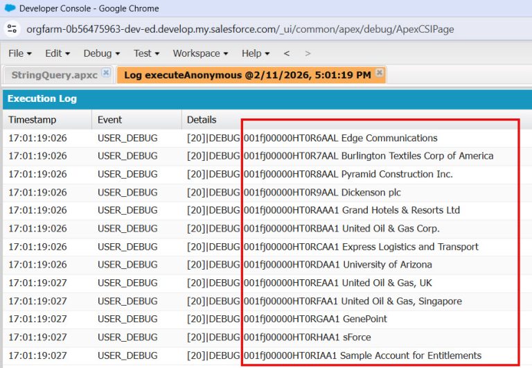 String SOQL Queries in Salesforce Apex [Complete Guide with Examples]